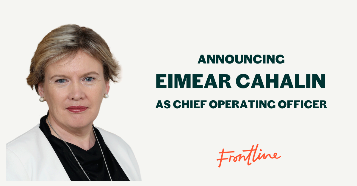 Announcing Eimear Cahalin as COO of Frontline Ventures